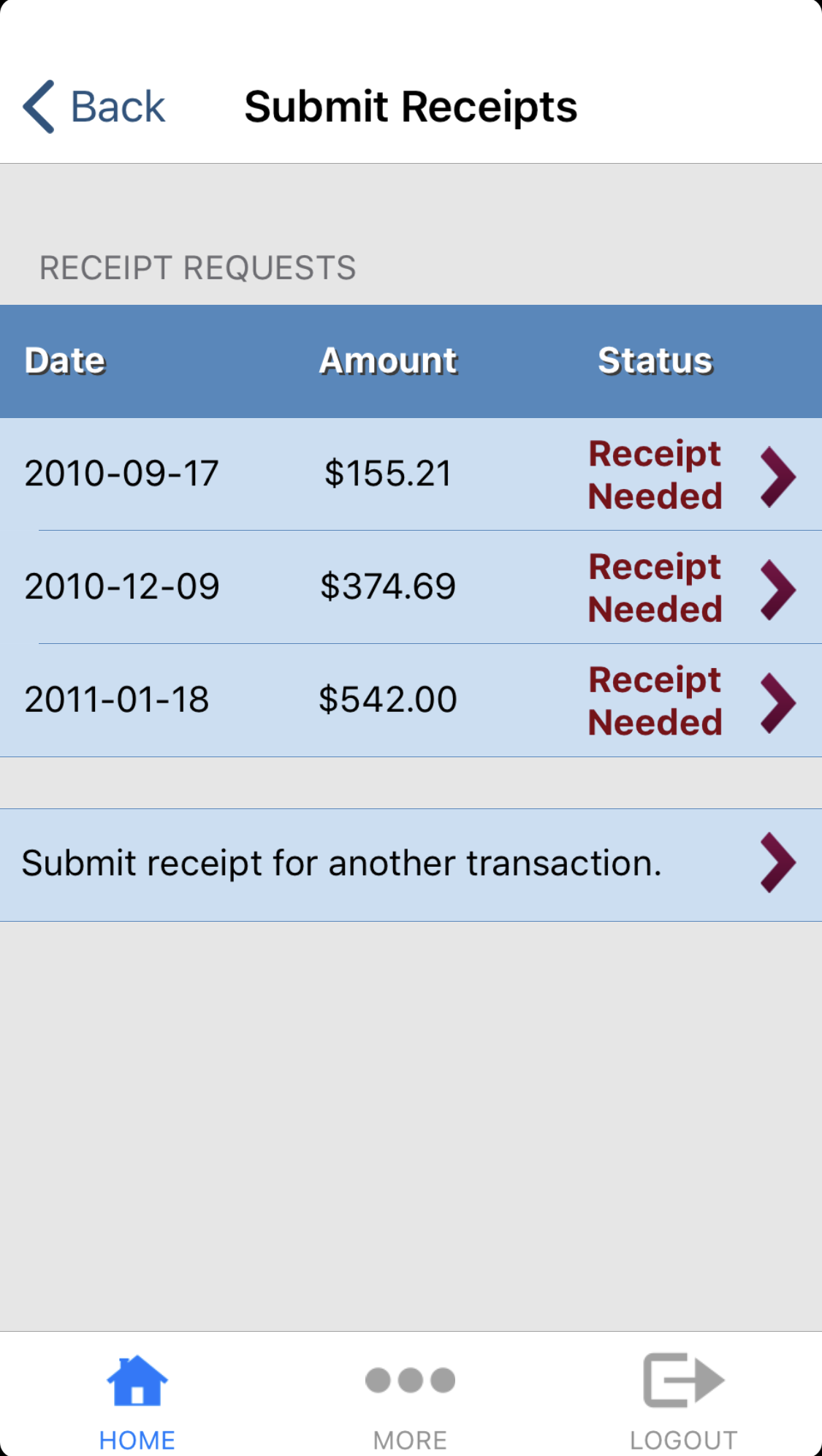 Submitting Receipts – Walk Through | Benefit Resource, Inc.