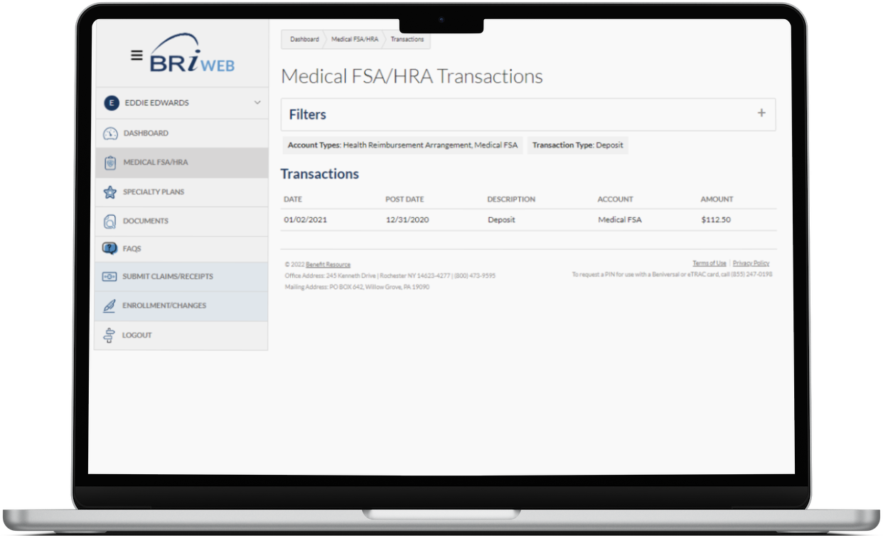Check Your Balance - Walk Through | BRI | Benefit Resource