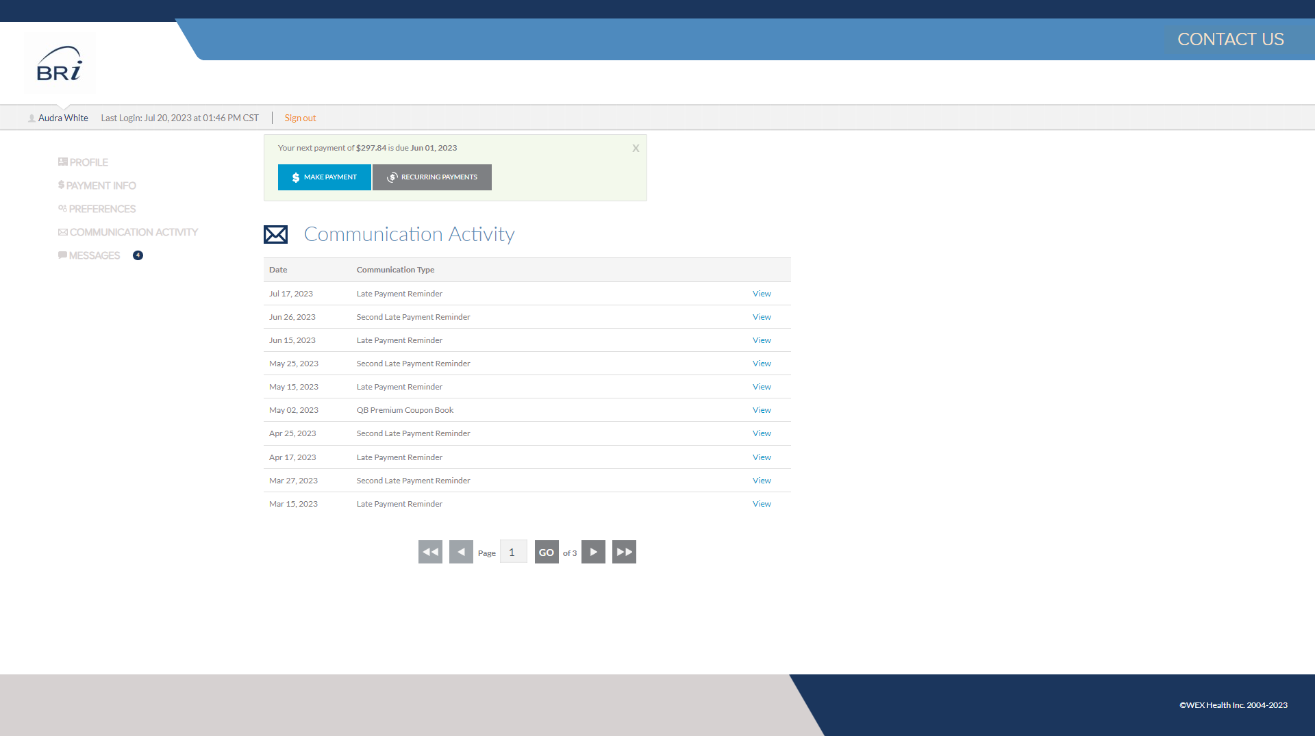 BRI COBRA & Direct Bill Member Portal | BRI | Benefit Resource