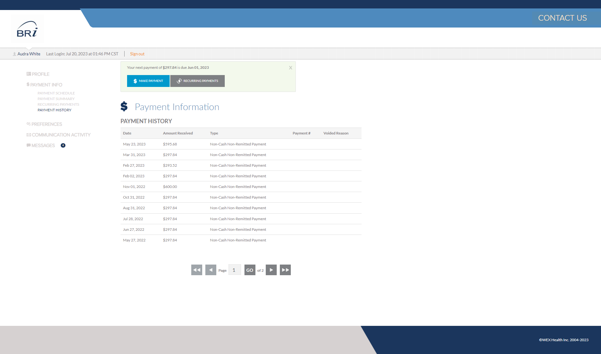 BRI COBRA & Direct Bill Member Portal | BRI | Benefit Resource
